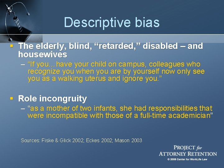 Four patterns of gender bias and how to