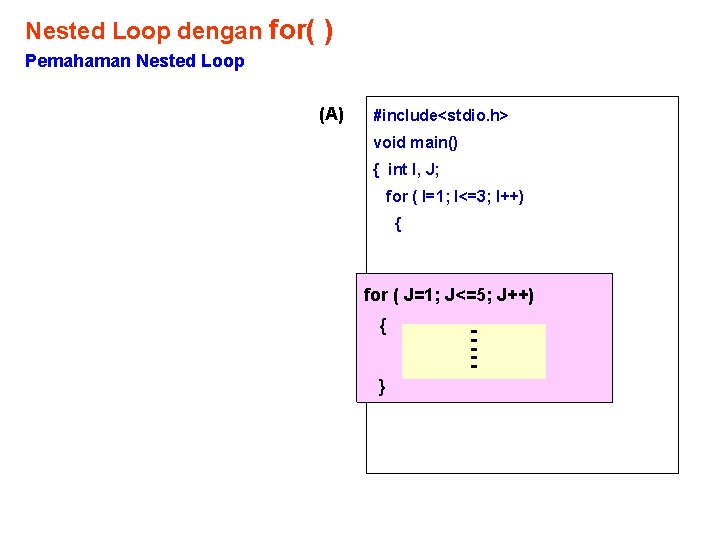 6 3 7 3 NESTED LOOP NESTED LOOP