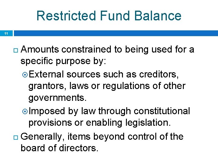 FUND BALANCE REPORTING UNDER GASB STATEMENT 54 Daniel