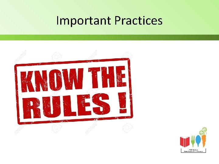 Summer Food Service Program Staff and Volunteer Training