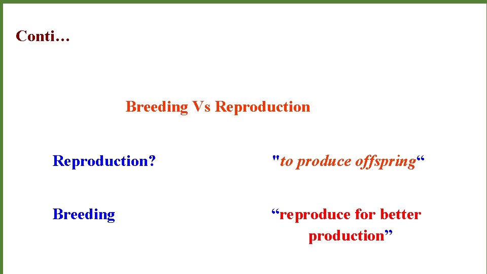 DAS Introduction to Animal Husbandry 2019 What is