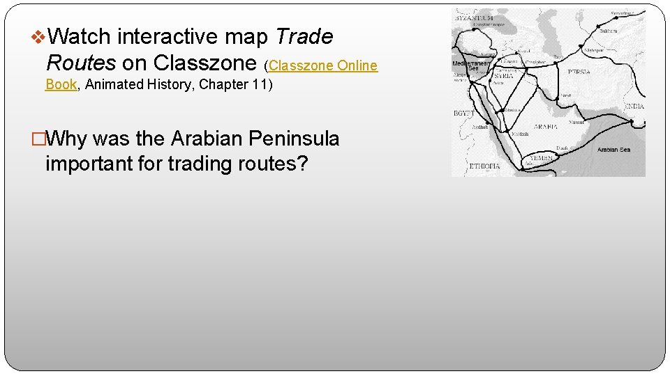 The Rise of Islam Section 1 How were