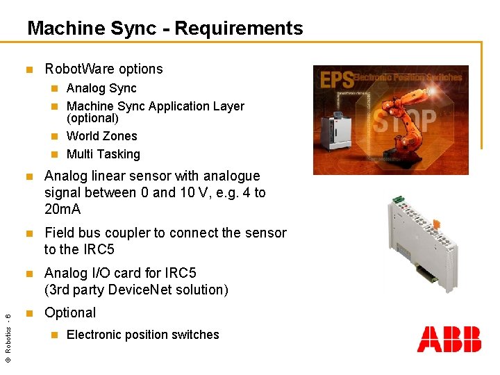 Andreas Eriksson Robotics 1 01 10 24 Machine