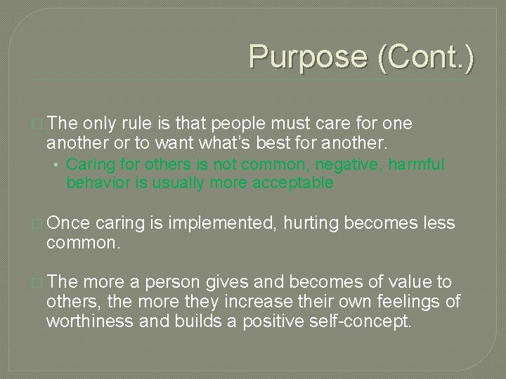 Positive Peer Culture By Ali James What is