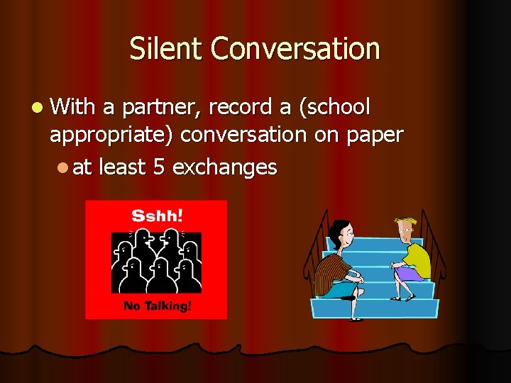 Shakespearean Conversations Objectives l I can use Elizabethan