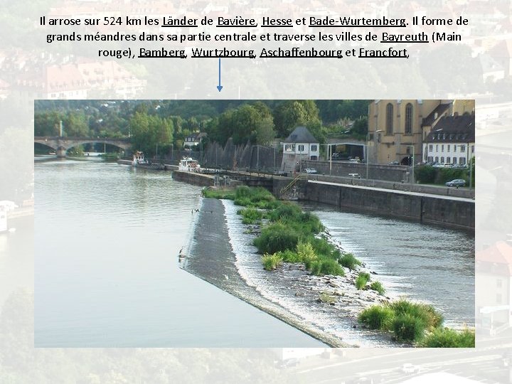 Le Rhin et ses principaux affluents Le Rhin