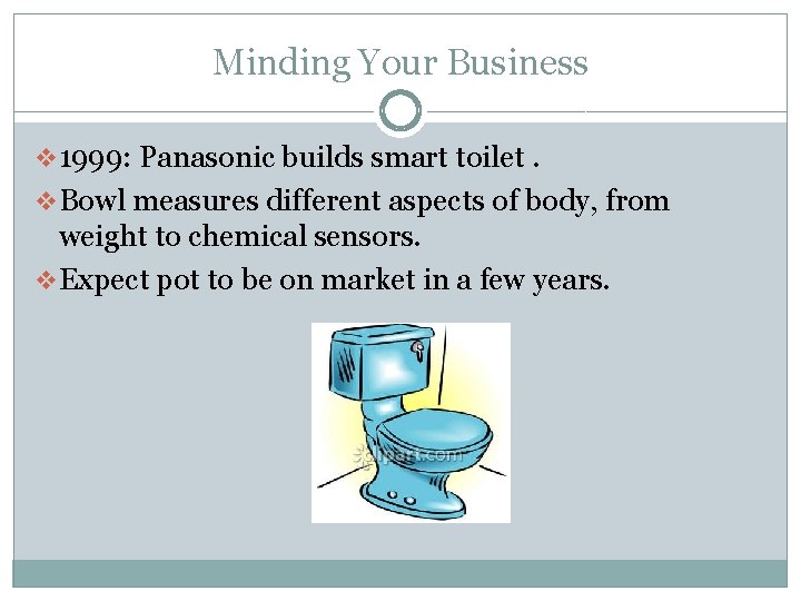 History of the Toilet KYLE PATNODE 4213 Going