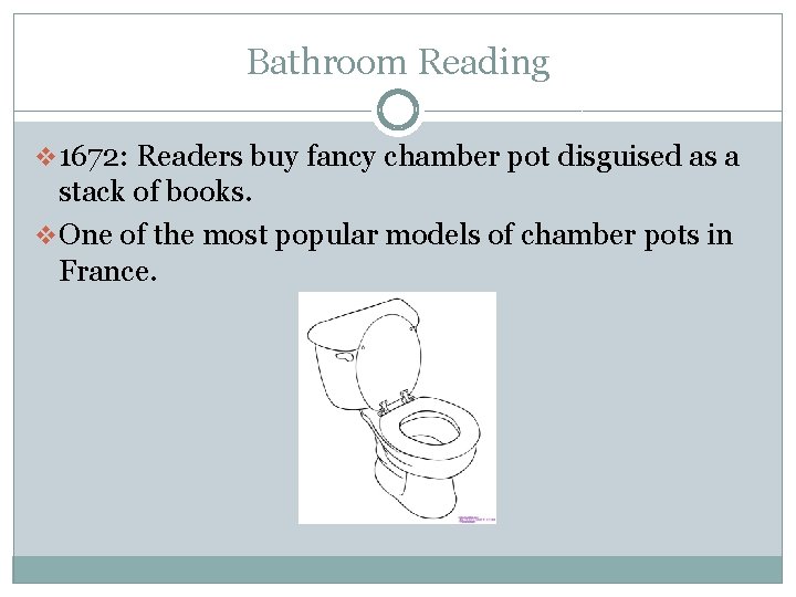 History of the Toilet KYLE PATNODE 4213 Going