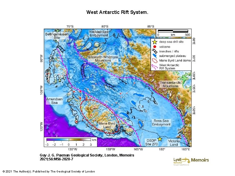 Antarctic palaeotopography by Guy J G Paxman Geological