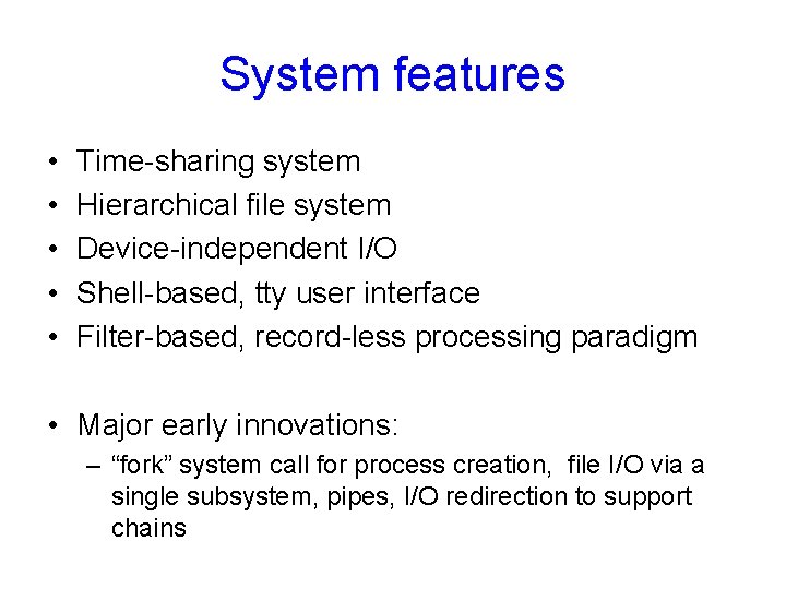 Classic Systems Unix and THE Presented by Hakim