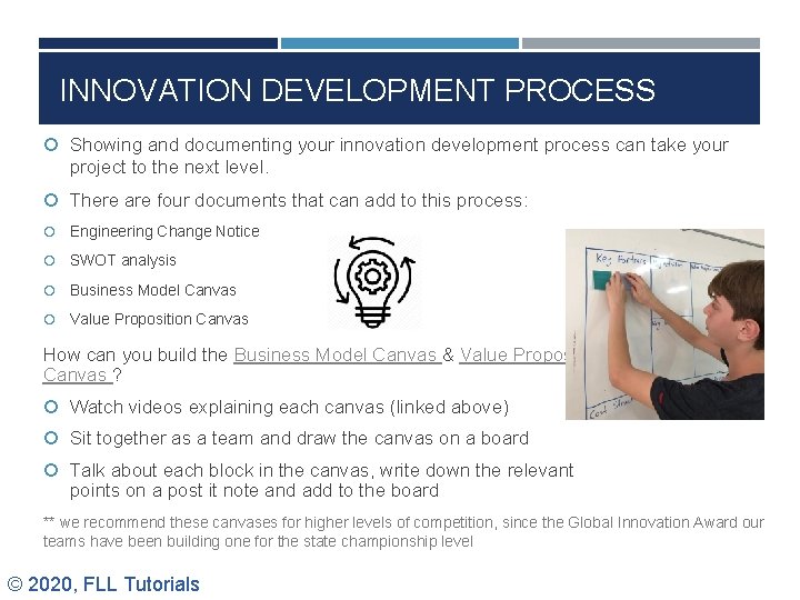 TAKING YOUR INNOVATION PROJECT TO THE NEXT LEVEL