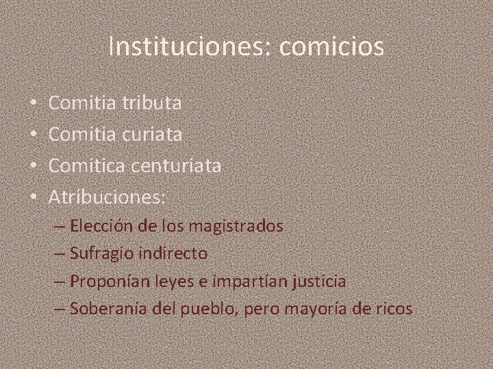 LA REPBLICA ROMANA EVOLUCIN HISTRICA LATN 4 ESO