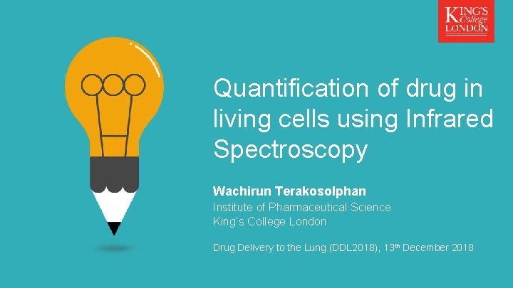 Quantification of drug in living cells using Infrared