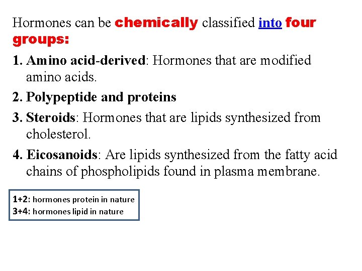 Glands Secrets its products directly in the blood