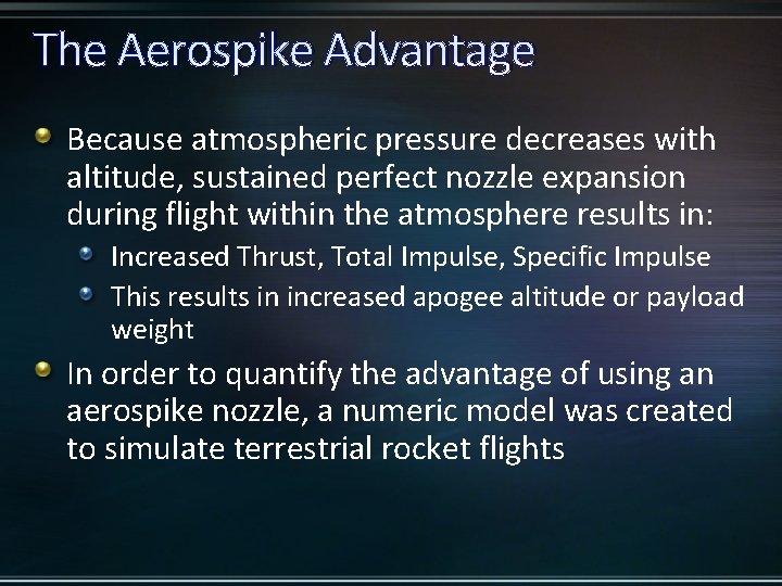 Aerospike and Conventional BellShaped Nozzles A Numerical Comparison