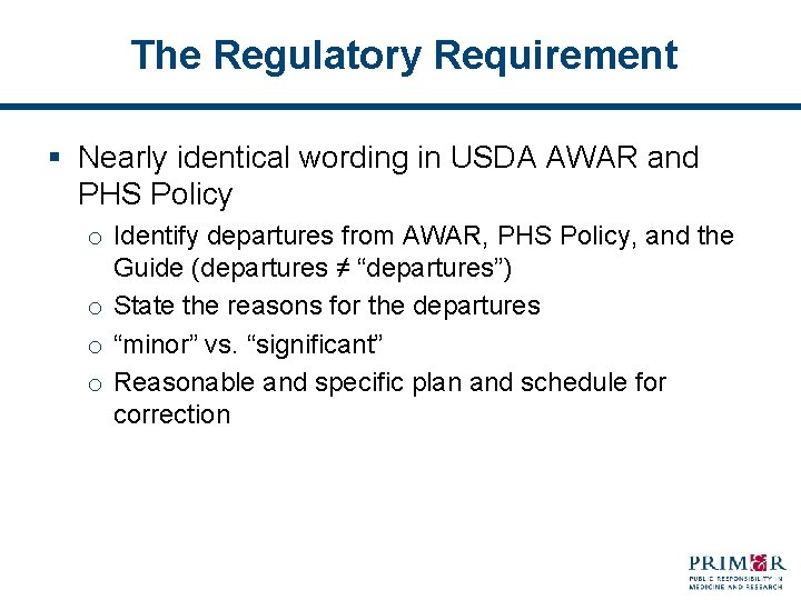 Make any IACUC More Effective A VA Perspective
