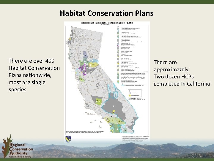 Habitat Conservation Plans Landscape Level Conservation in a