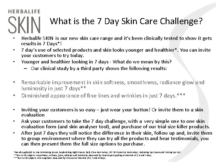 7 Day Skin Care Challenge Business Flow What