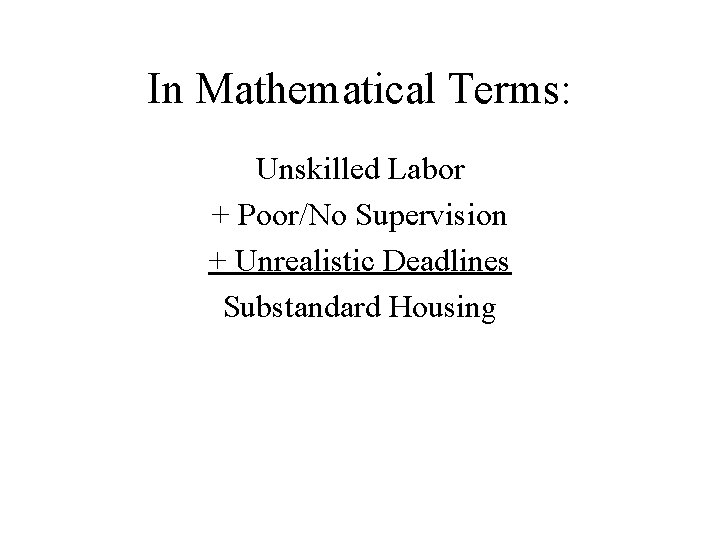 Construction Defects CLRS September 19 2000 Minneapolis Presenters