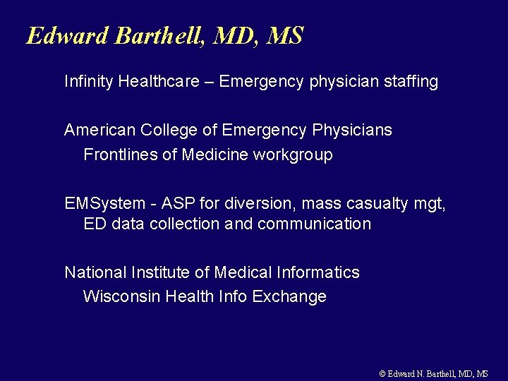 Leveraging HIT for Public Health Surveillance Presented by