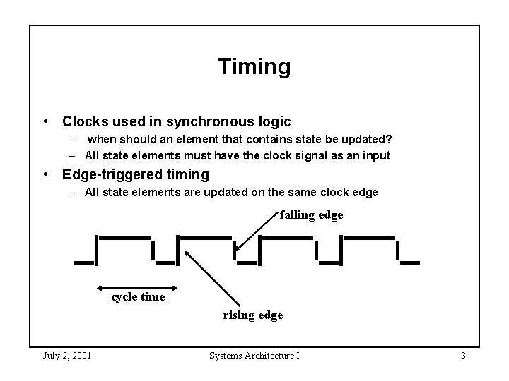 Systems Architecture II CS 282 Lab 3 State