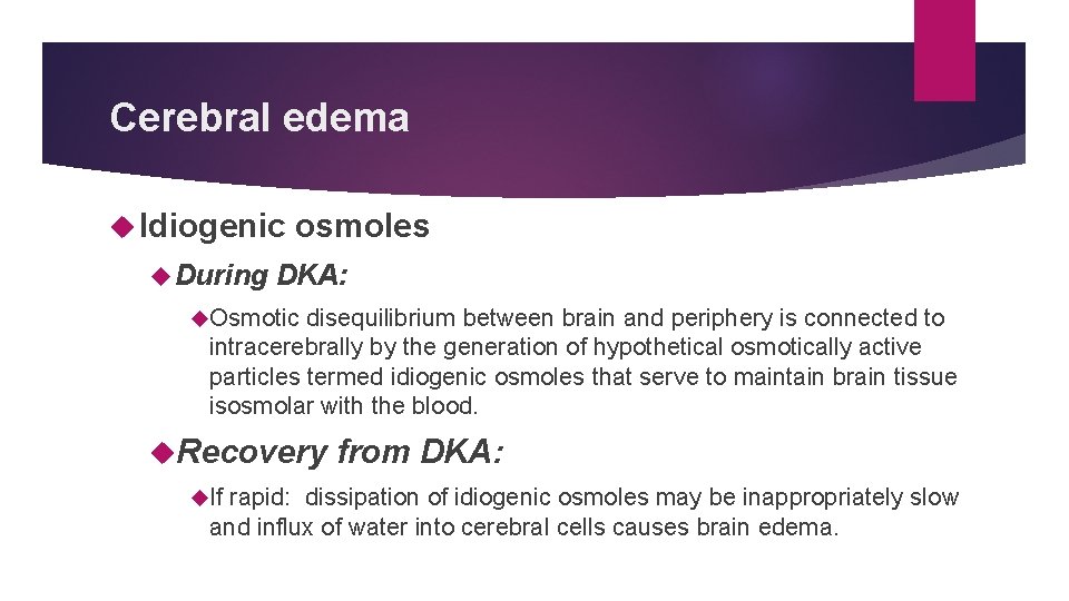 Diabetic Ketoacidosis Dr Osama Y Kentab M D