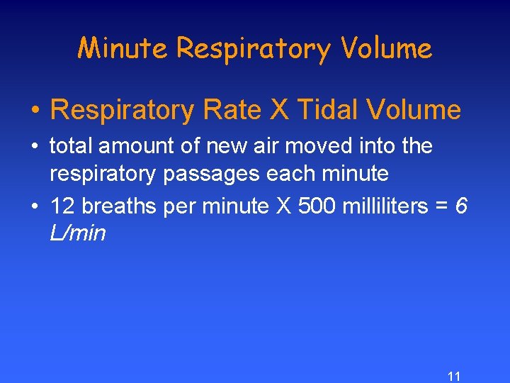 Respiratory System 1 Recap 2 Pressure in Occluded