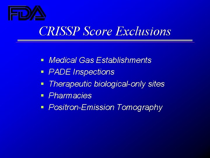 FIELD COMPLIANCE UPDATE CDR Thomas R Berry RPh