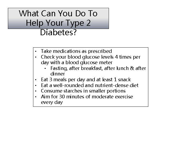 Education Materials for Diabetes Bulletin Board Shannon Wildey