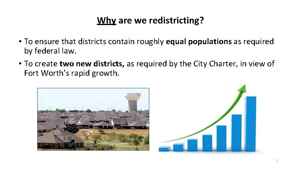 REDISTRICTING 101 January 4 2021 Topics Brief history