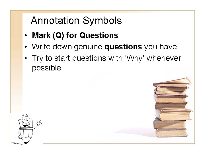 Annotating Texts Mr Laurich Task 1 Annotating Text