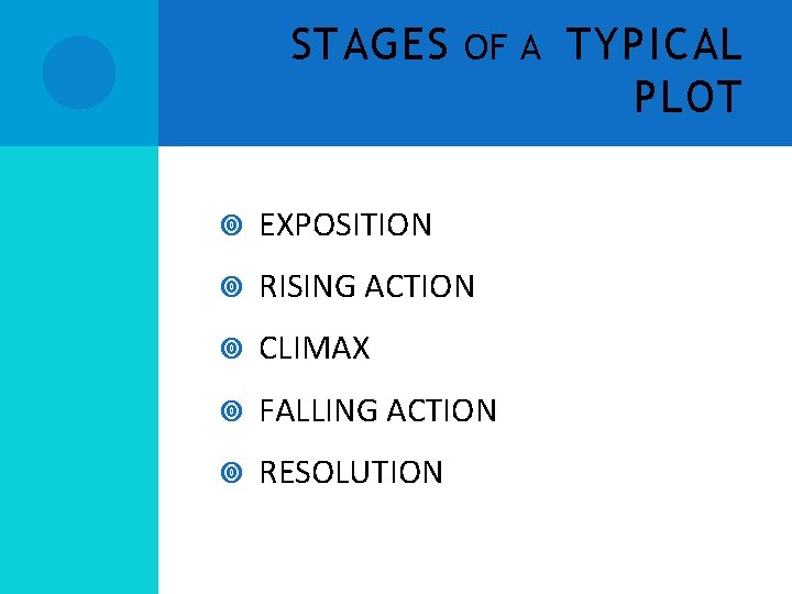PLOT SETTING AND MOOD Unit 1 SETTING Crucial