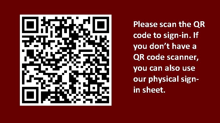 Please scan the QR code to signin If