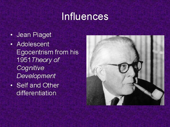 David Elkind Adolescent Egocentrism Breanna Leatham Background American