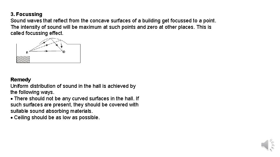 FACTORS AFFECTING ACOUSTICS OF THE BULIDINGS REMEDIES AND