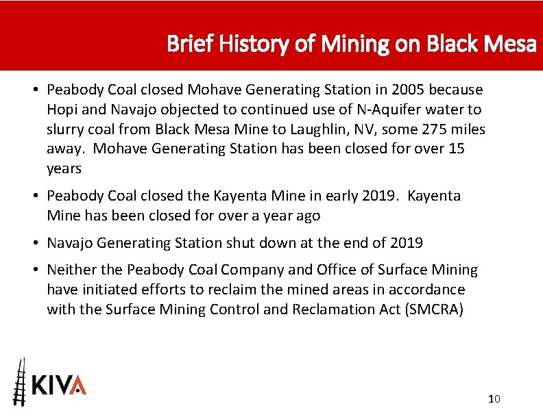 November 16 2020 Reclaiming Black Mesa Mine Kayenta