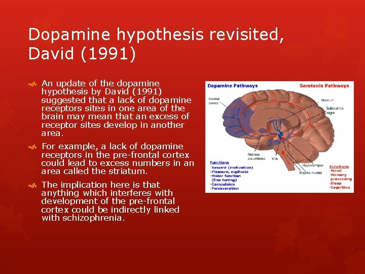 The function of neurotransmitters as an explanation of