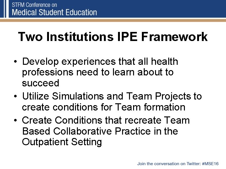 Telemedicine Simulations and Website Development as a Common