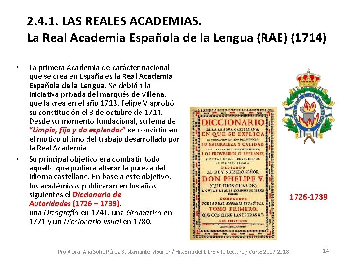 Tema 9 El siglo XVIII Siglo de las