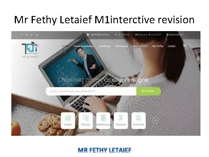 Mr Fethy Letaief M 1 interctive revision Prepositional