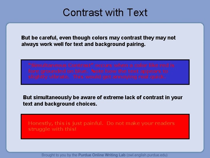Introduction to Color Theory Color Rhetorical Purpose Color