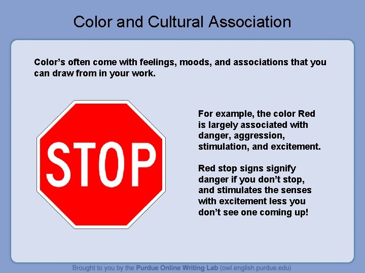 Introduction to Color Theory Color Rhetorical Purpose Color