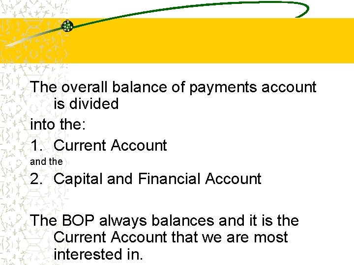 External Stability CAD BOP TOT NFD and the