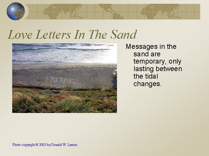 Twin Oaks Toastmasters Beaches By Donald W Larson