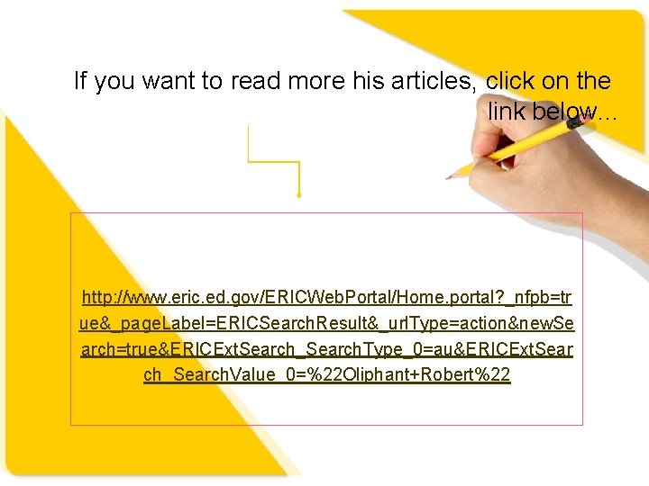 LETTER TO A B STUDENT Unit 11 Letter