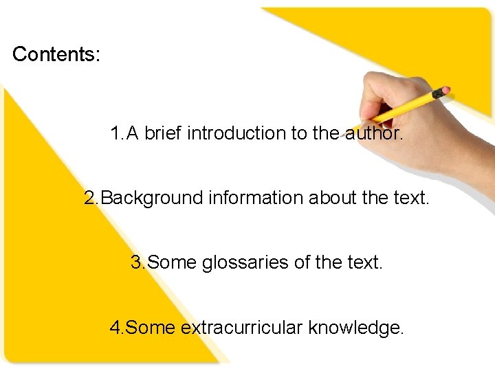 LETTER TO A B STUDENT Unit 11 Letter