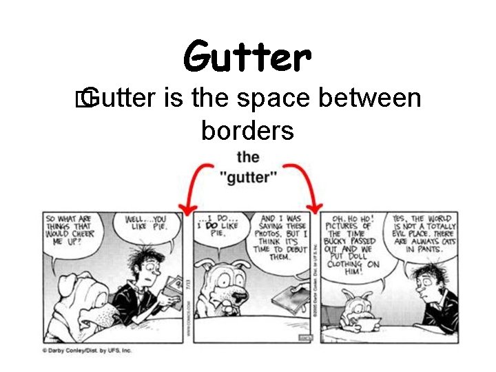 Comic Books Story telling through a combination of