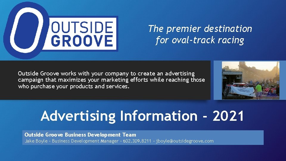 The premier destination for ovaltrack racing Outside Groove