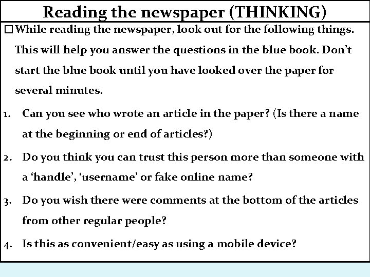 Note Heading Media 3 Date note Objectives 1