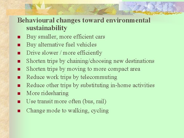 Workshop B 3 Evolving Behaviour in the Context